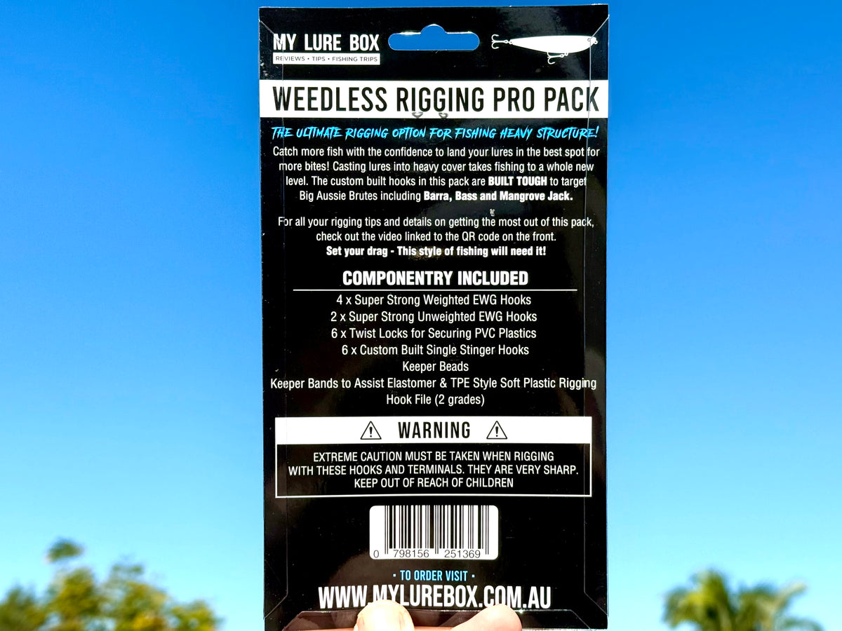 Jack Burner Weedless Rigging Pro Pack – My Lure Box Australia